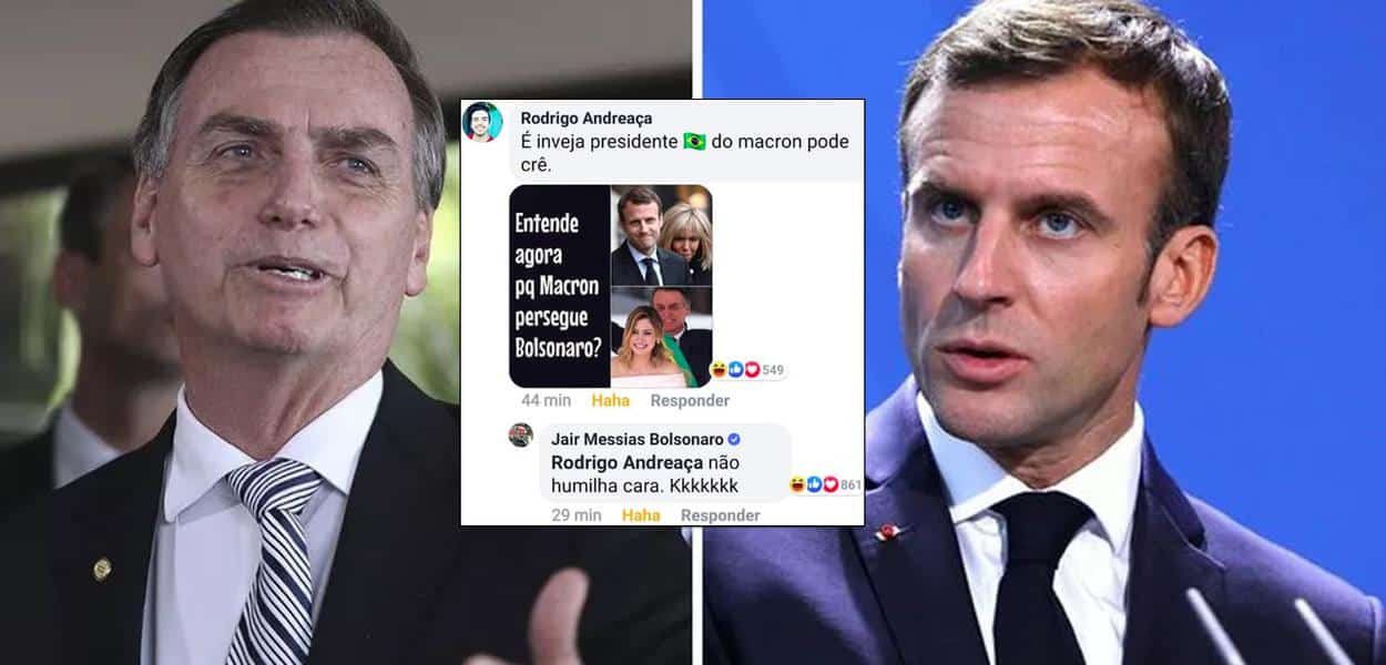 Brigitte Macron offesa da Bolsonaro, ed è scontro con il presidente Macron
