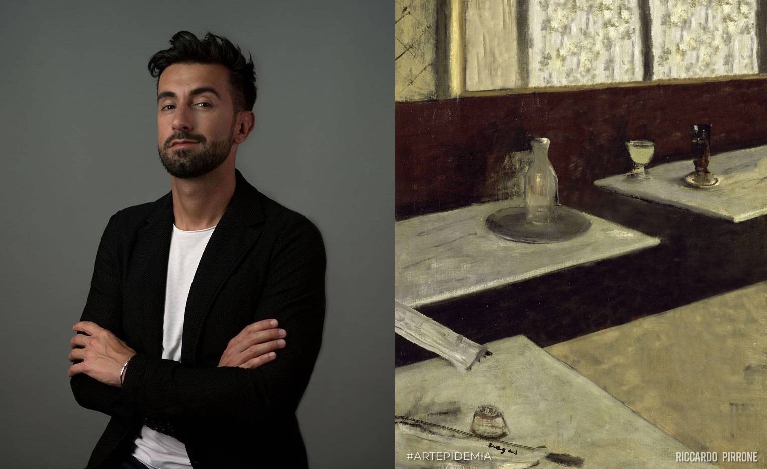 Sono tutti a casa, o quasi, il creativo Riccardo Pirrone lancia # ...