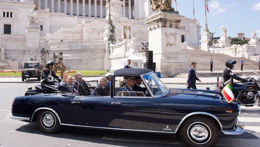 Lancia Flaminia 335, curiosità sull'auto del Presidente Della Repubblica