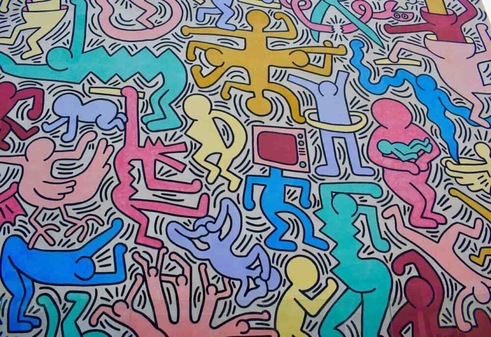 Keith Haring: vita e opere dell’artista degli omini luminosi
