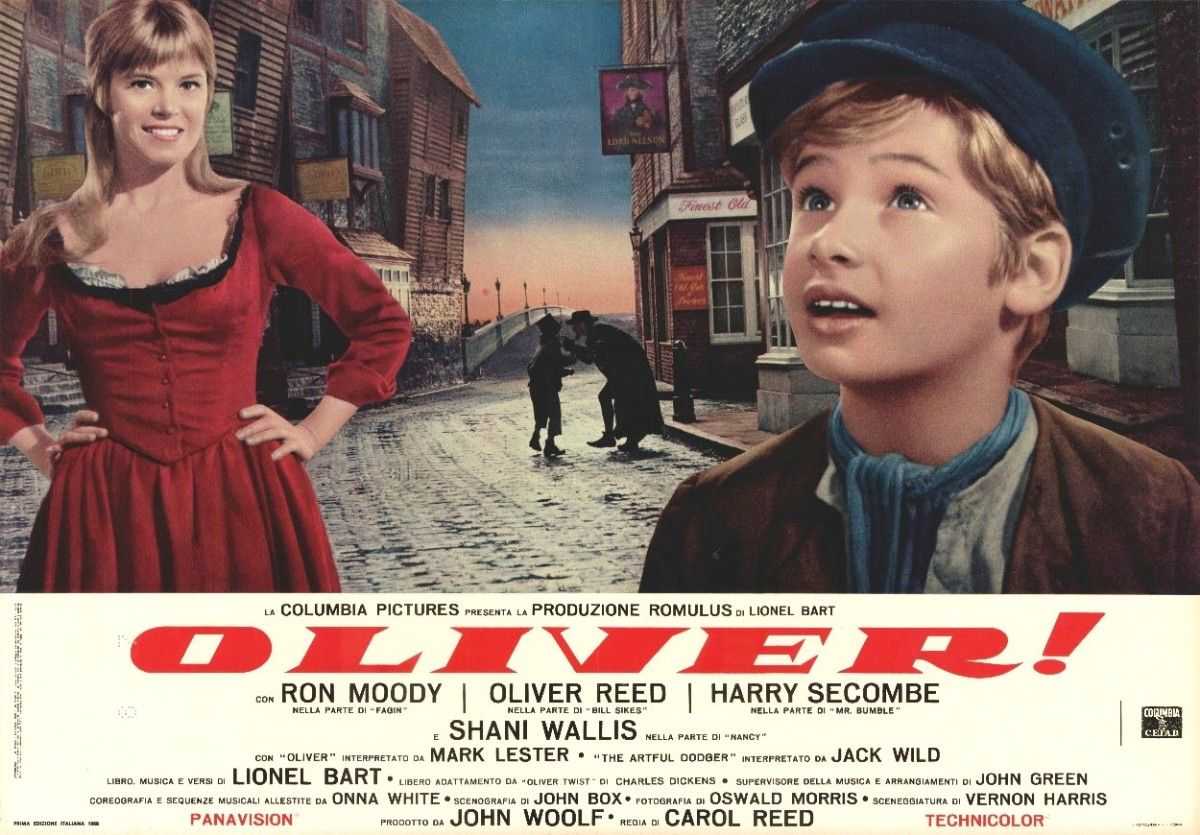 “Oliver!”, l'incredibile vittoria a gli Oscar di Reed