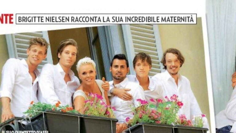 Chi sono i 5 figli di Brigitte Nielsen e i 5 mariti - Metropolitan Magazine