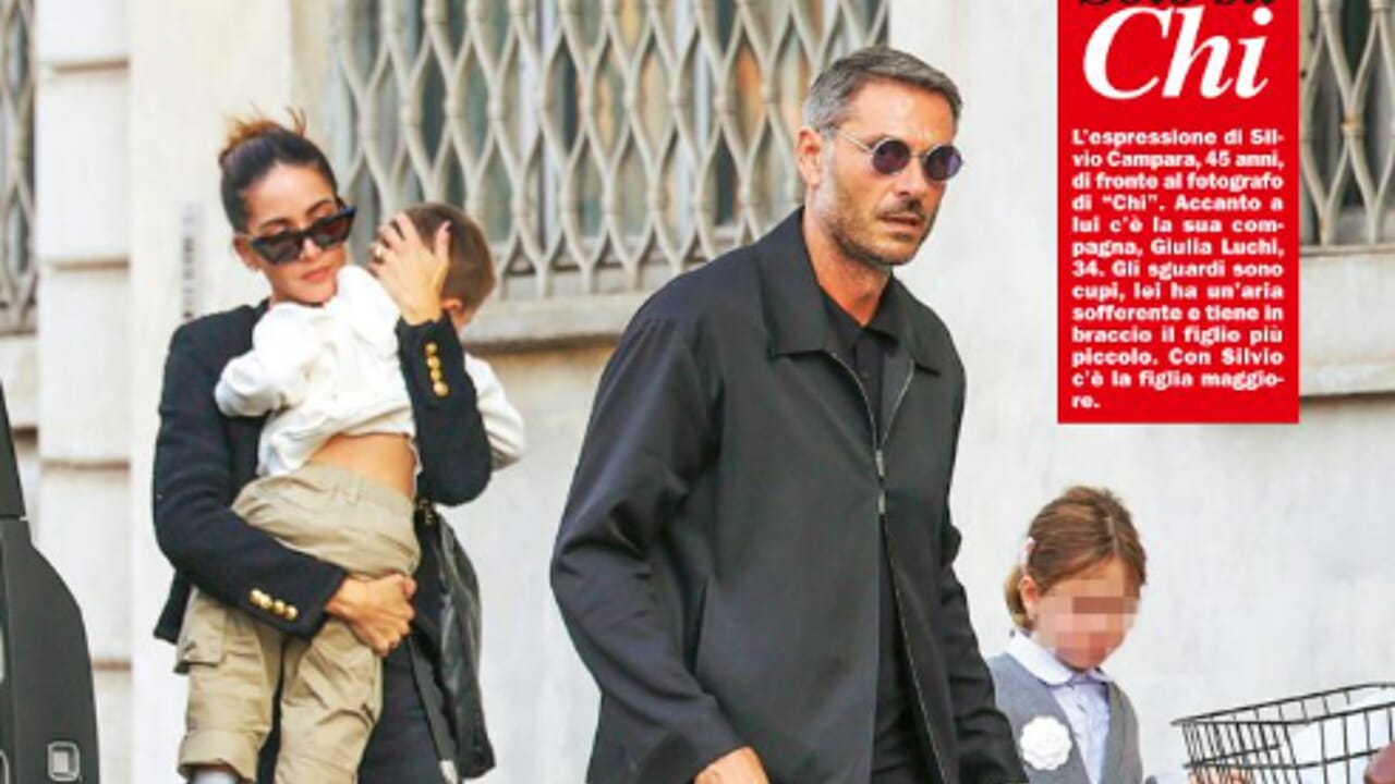 Addio Chiara Ferragni, paparazzato Silvio Campara con la moglie ...
